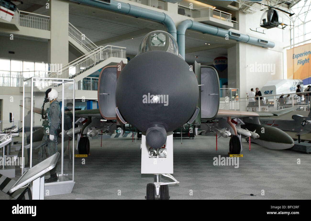 McDonnell Phantom FC-4 on static display in the Great gallery of the ...