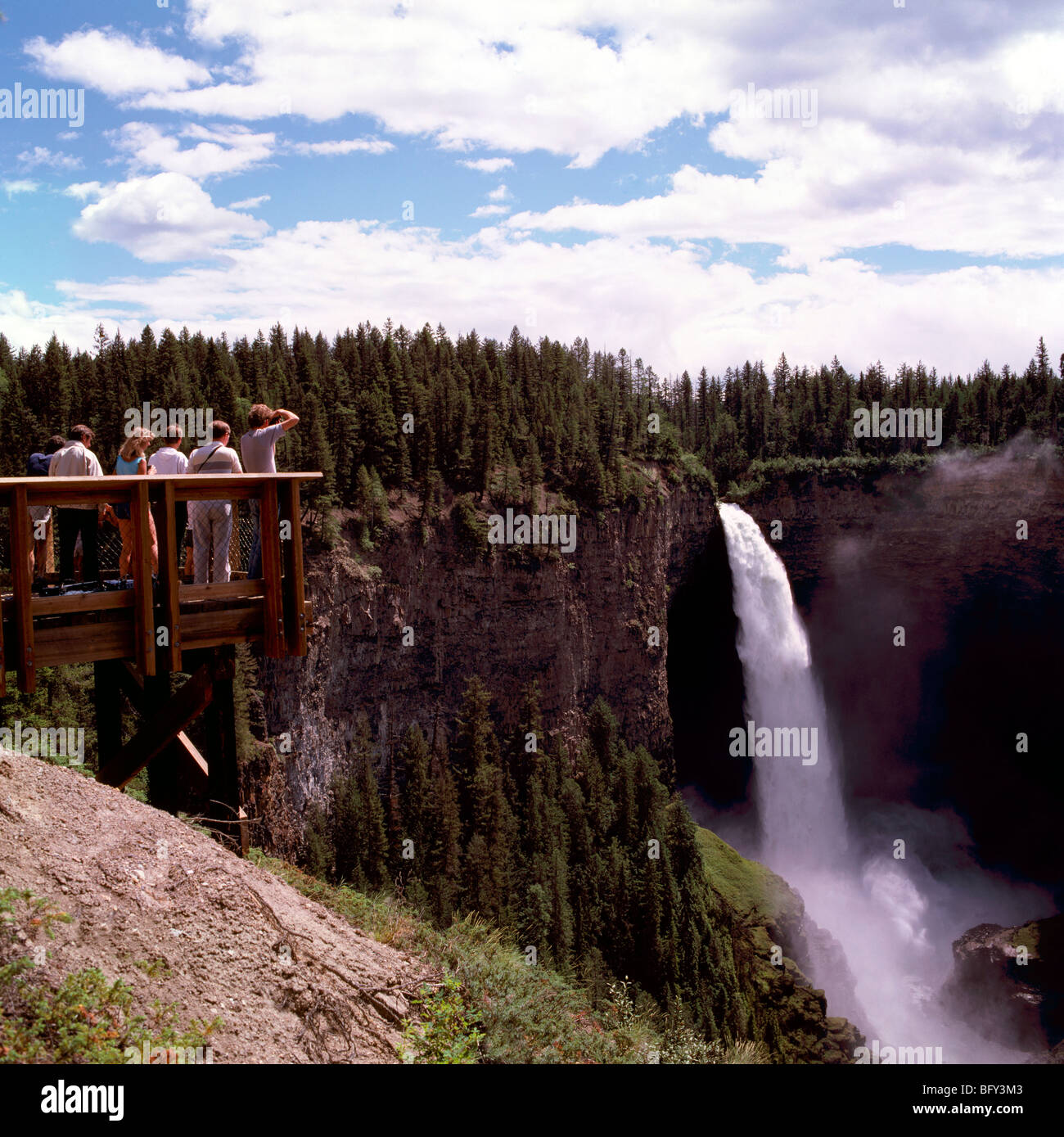 Helmcken Falls, Wells Gray Provincial Park near Clearwater, BC ...