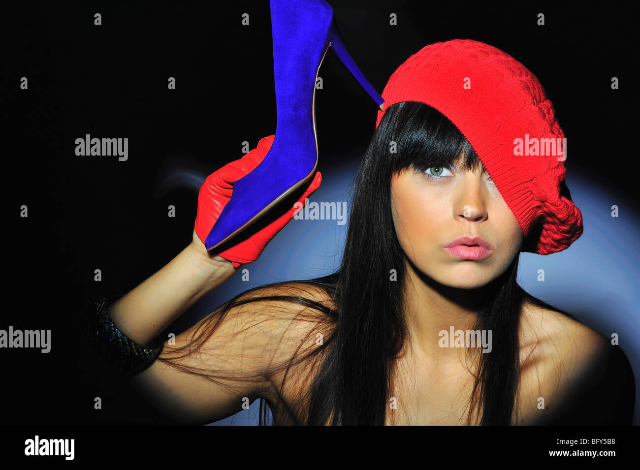 Rave girl hi-res stock photography and images - Alamy