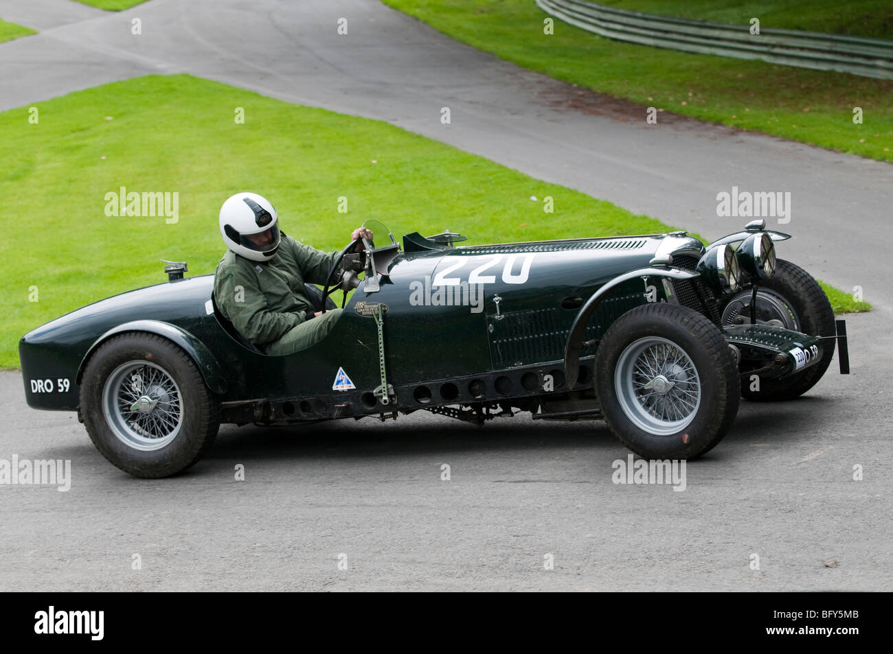 Riley Big Four Special 2500cc supercharged 1938 Stock Photo - Alamy