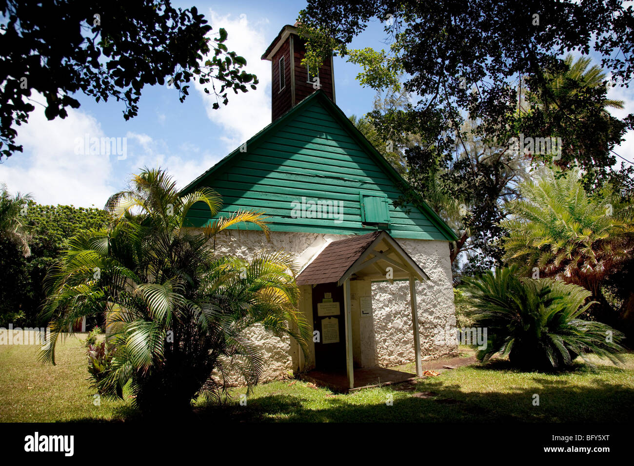 Palapala Ho'omau Church, Hana Coast, Maui, Hawaii Stock Photo - Alamy