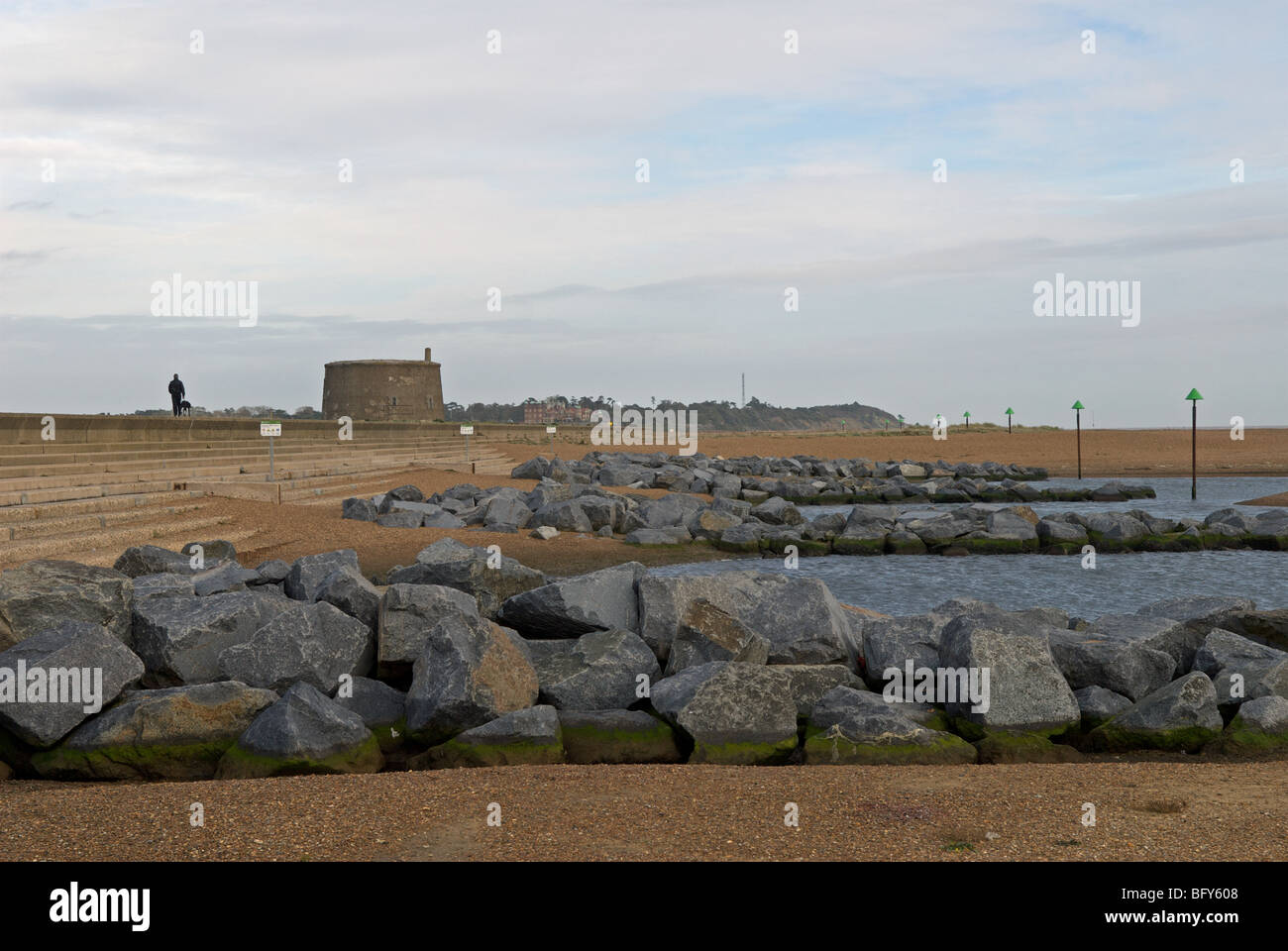 Coastal rock armour groynes Stock Photo - Alamy