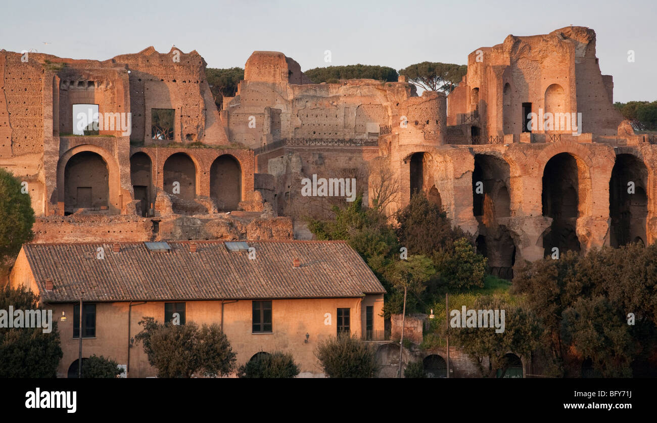 Ancient Roman buildings, Rome, Italy Stock Photo - Alamy