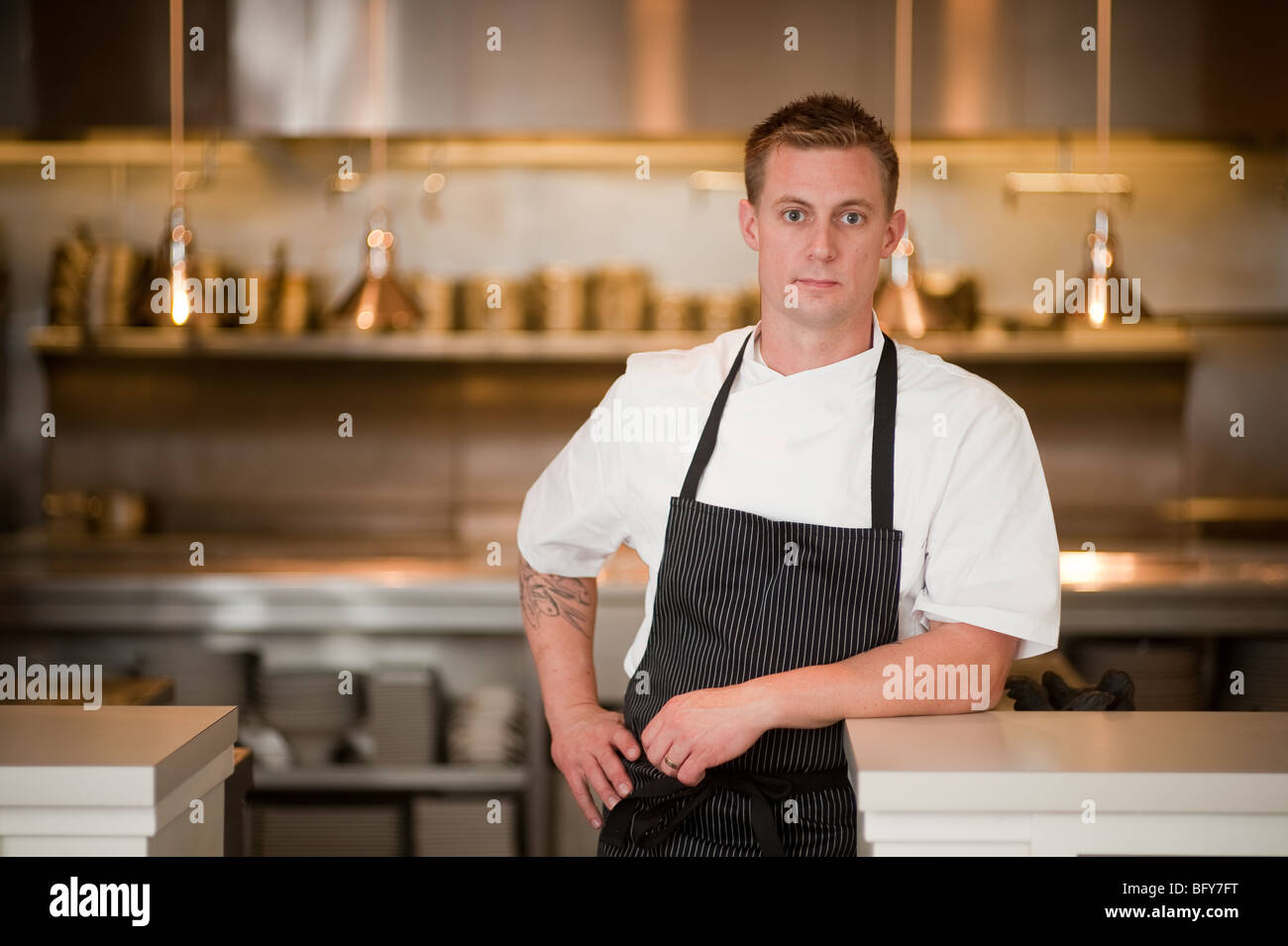 Bryan Voltaggio , Chef, VOLT 228 Market street Frederick MD Stock Photo ...