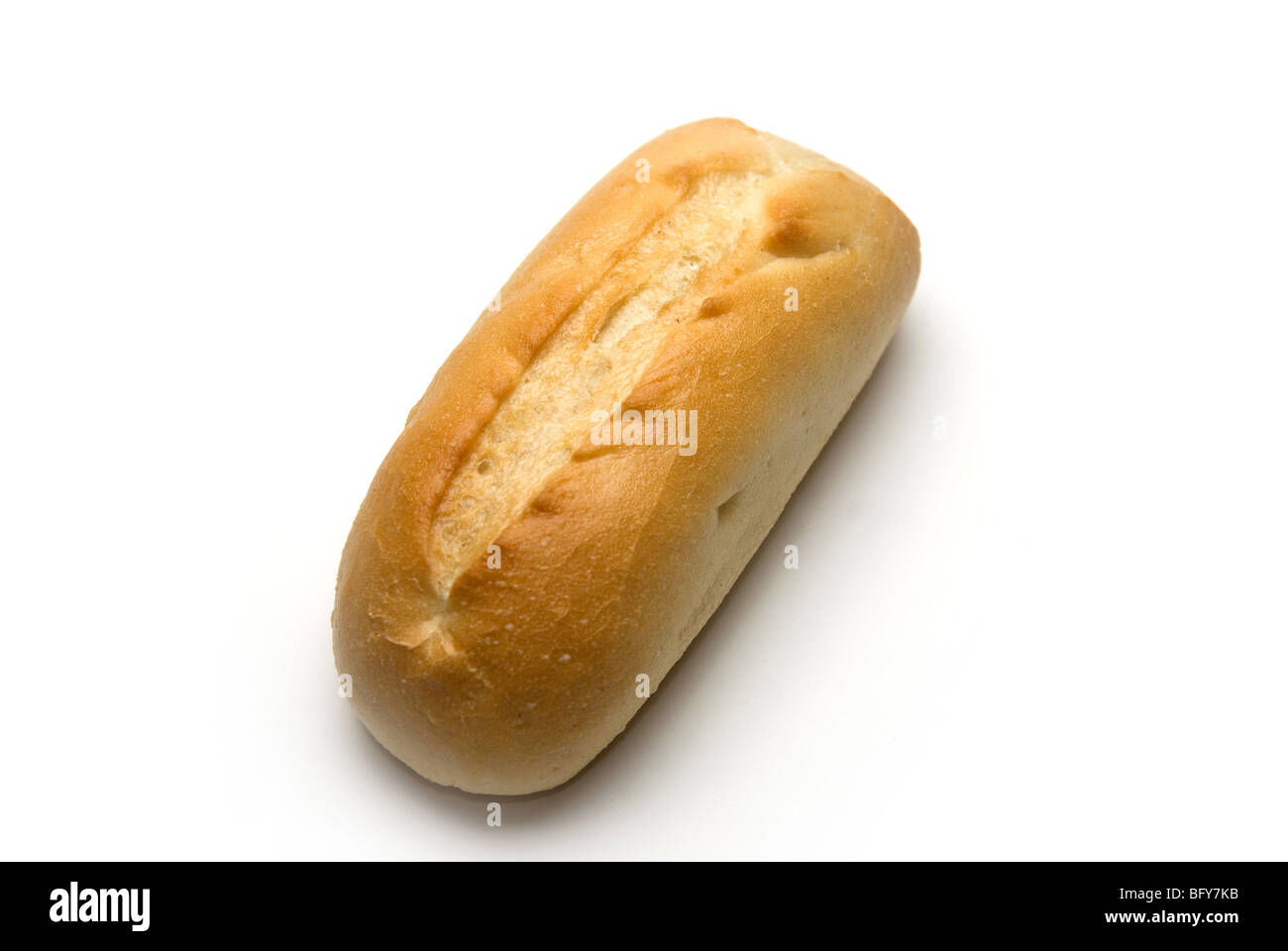 White bread bun Cut Out Stock Images & Pictures - Alamy