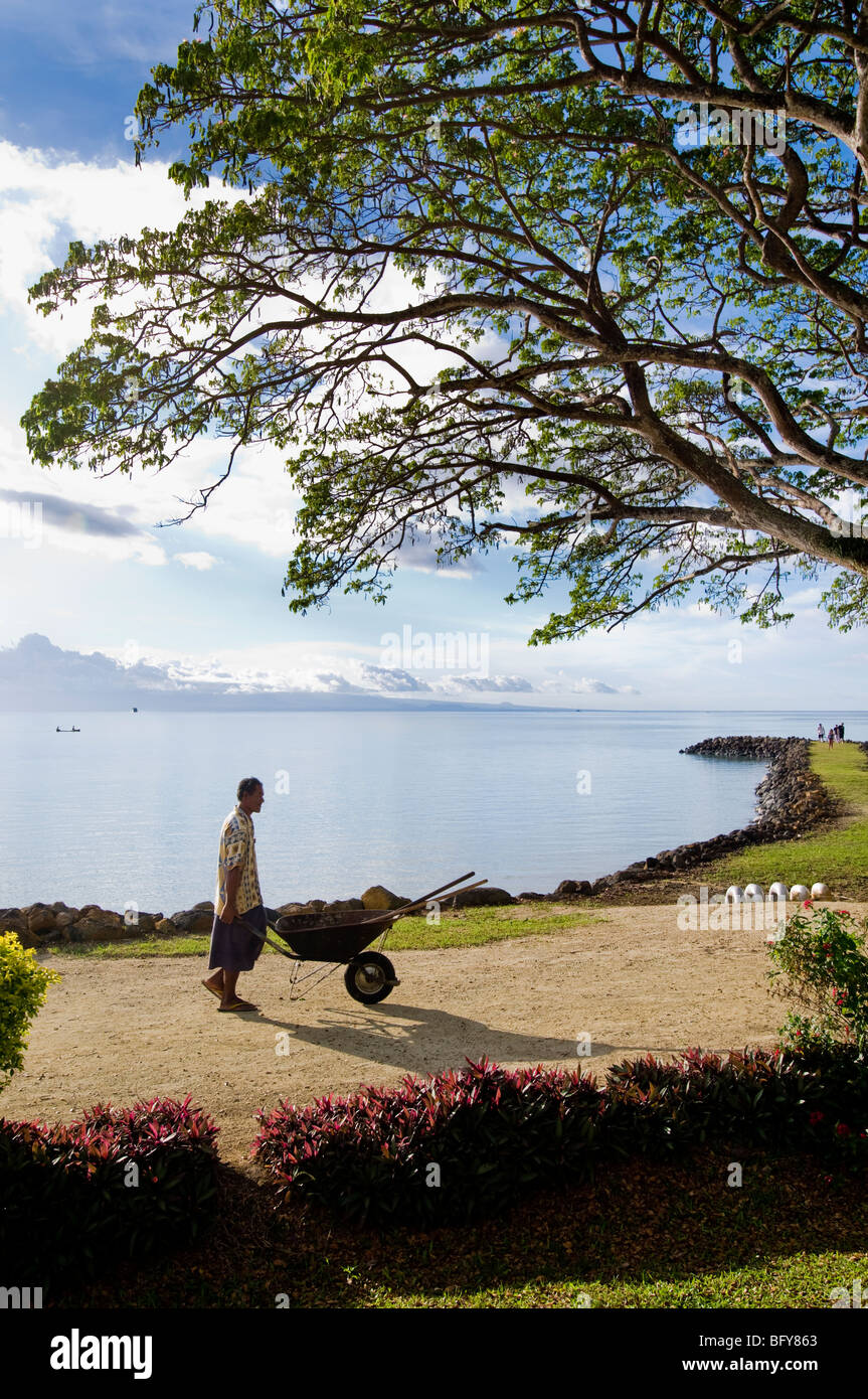 Samoa from the sea hi-res stock photography and images - Alamy