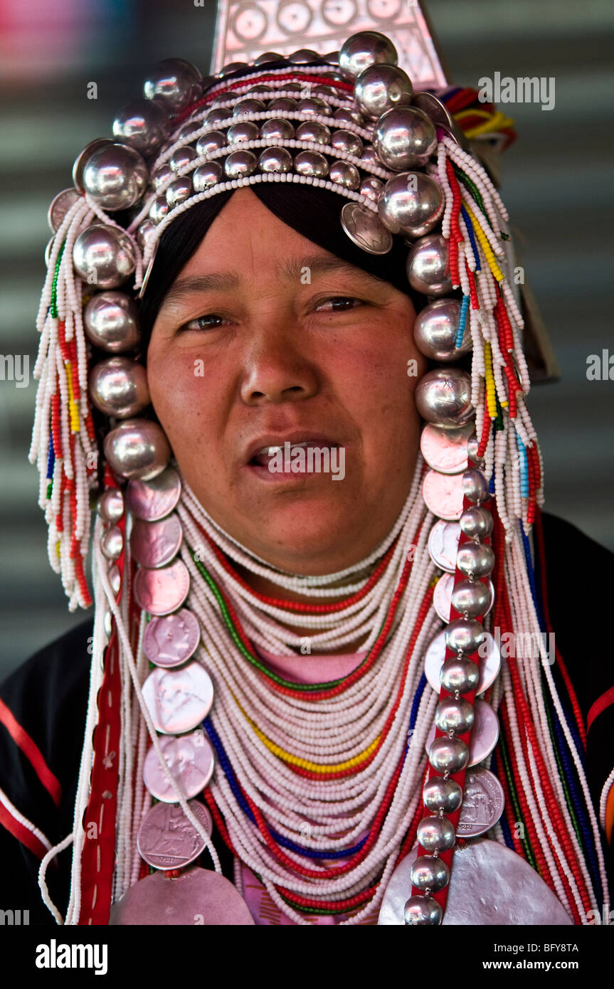 Akha woman hi-res stock photography and images - Alamy