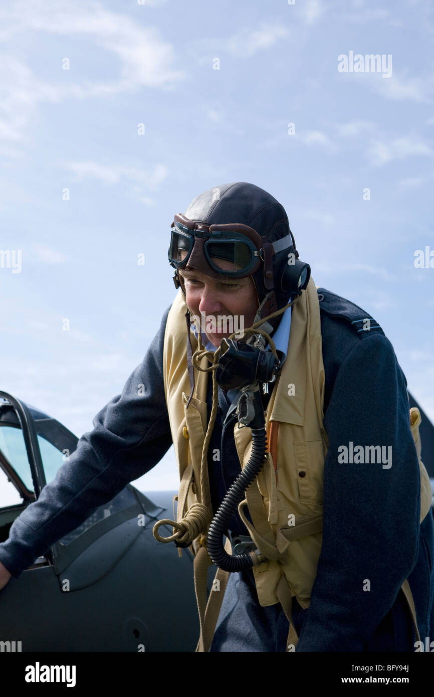 Vintage pilot hi-res stock photography and images - Alamy