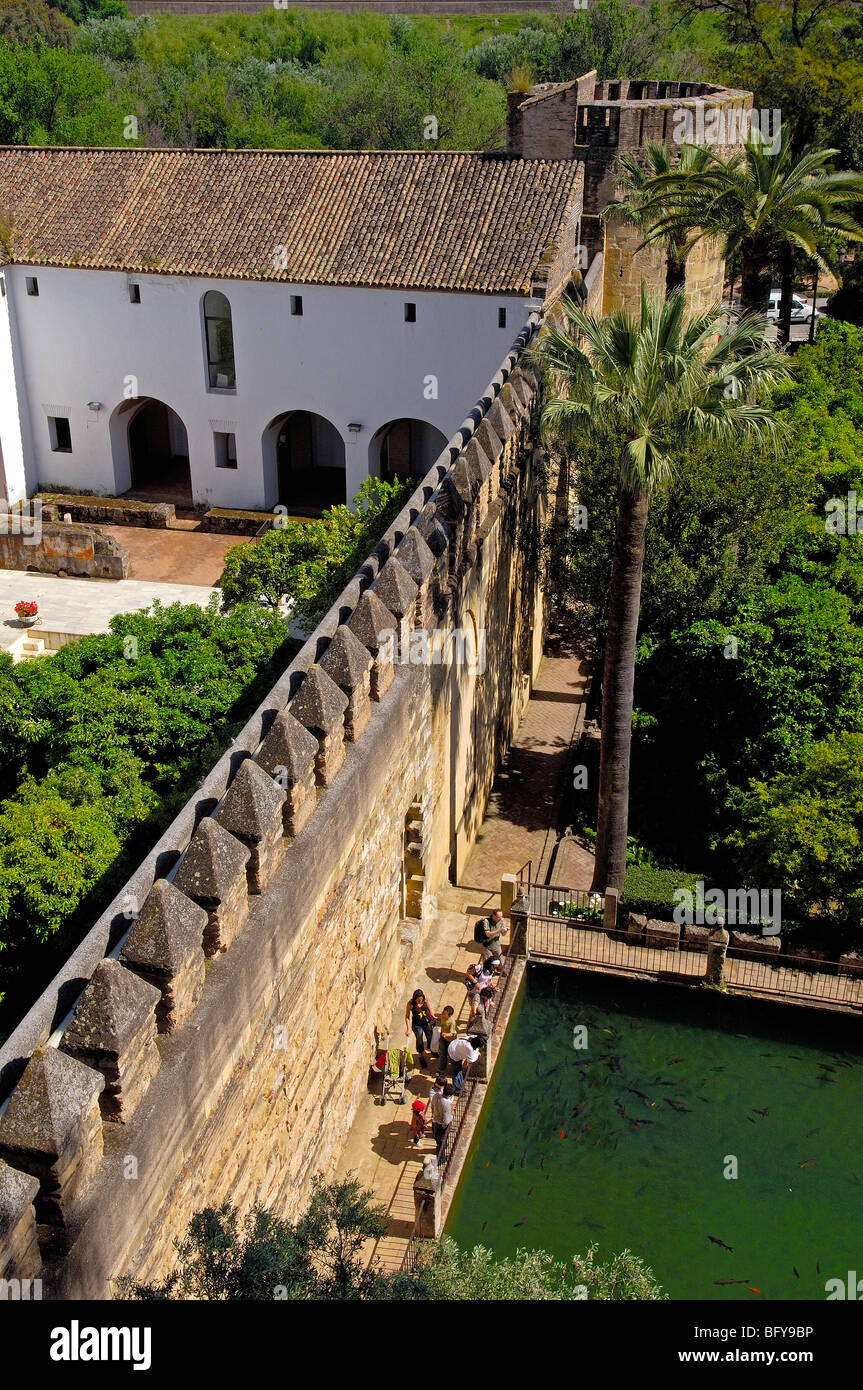 The Alcazar of Catholic Kings . Cordoba. Andalusia, Spain Stock Photo ...