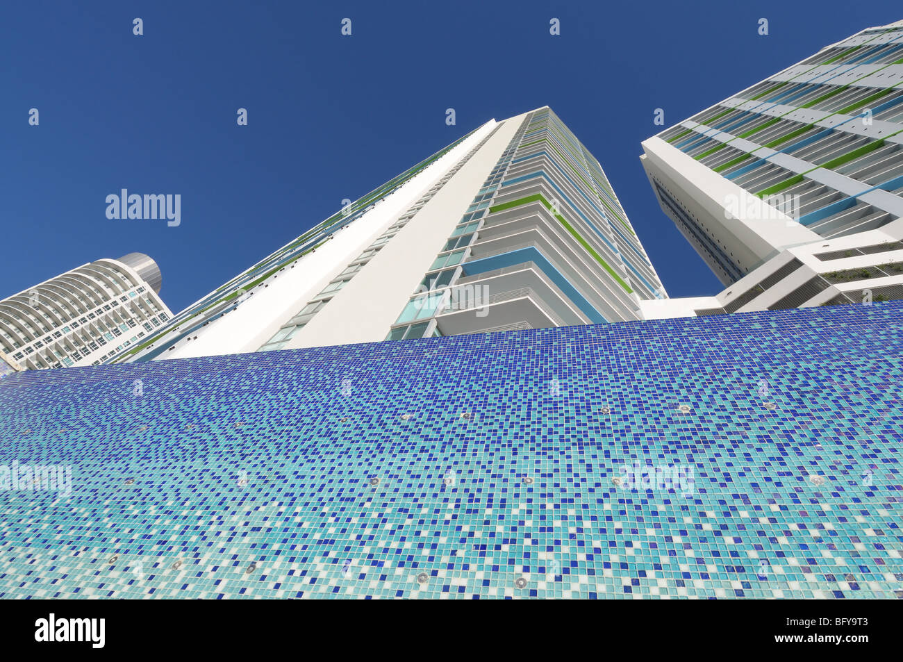 Highrise buildings in Downtown Miami, Florida Stock Photo - Alamy