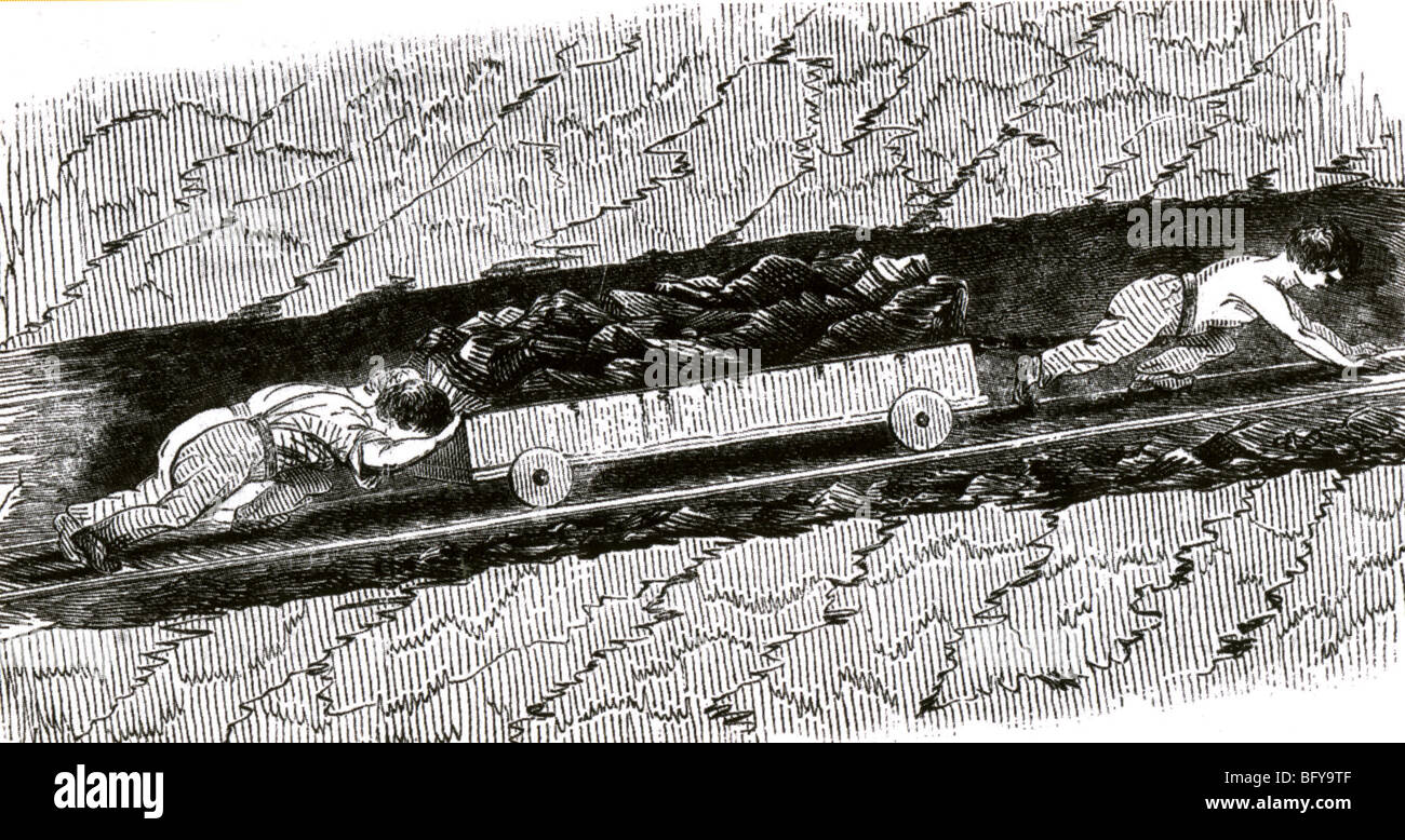 COALMING 1842 - Illustration from Report of the 1842 Royal Commission ...