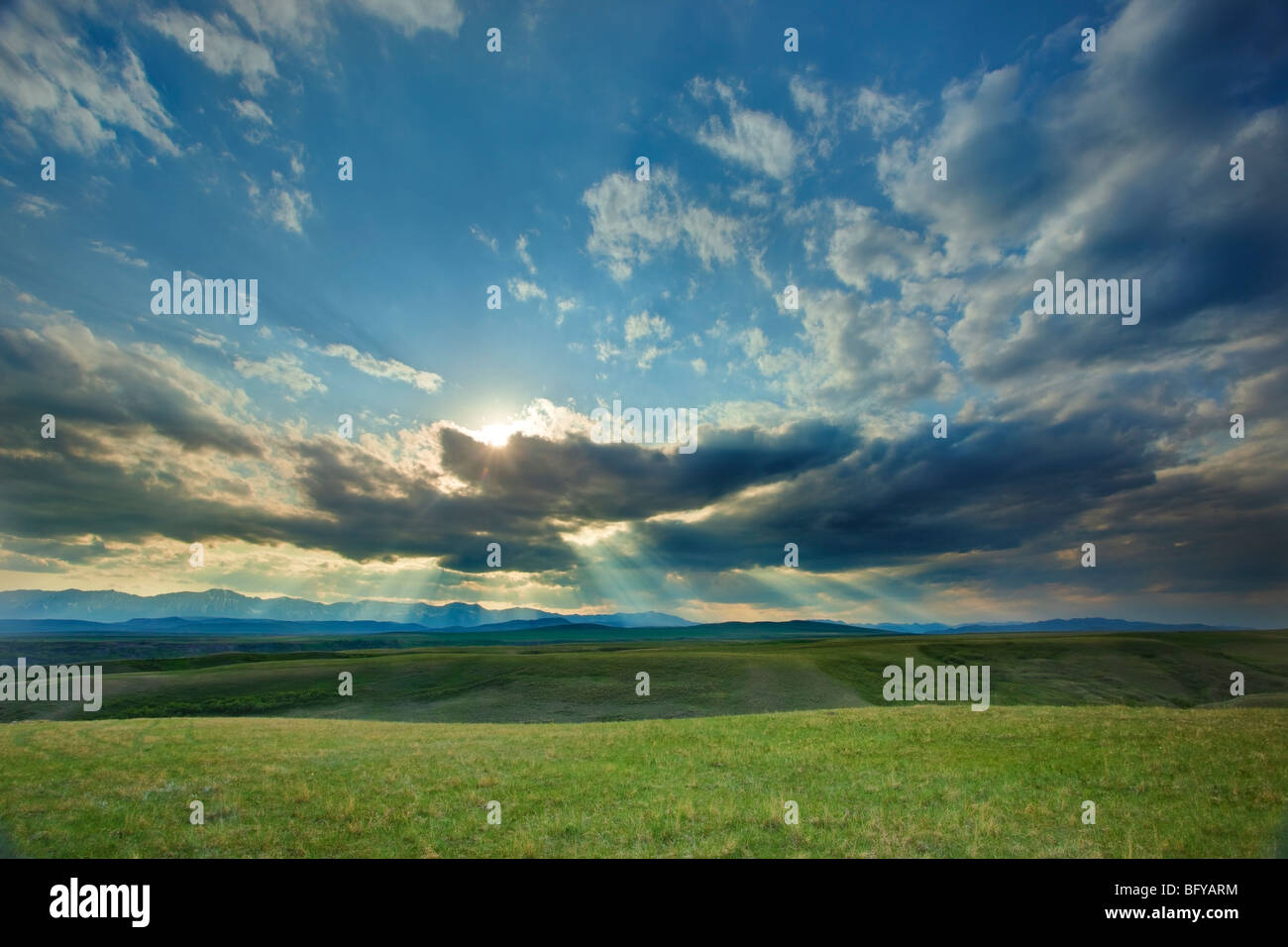 Alberta prairie sky hi-res stock photography and images - Alamy