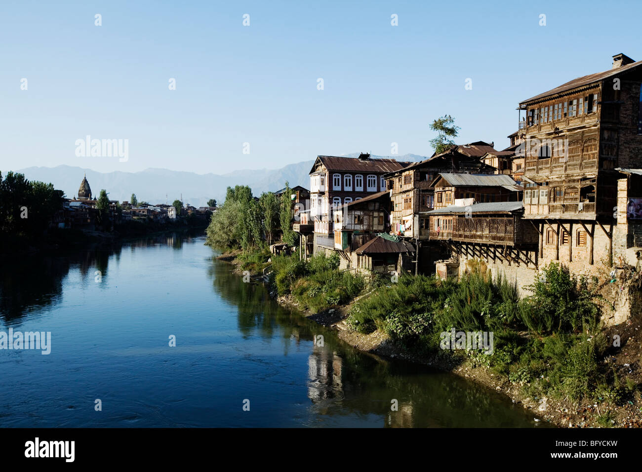 Old Town Srinagar Kashmir
