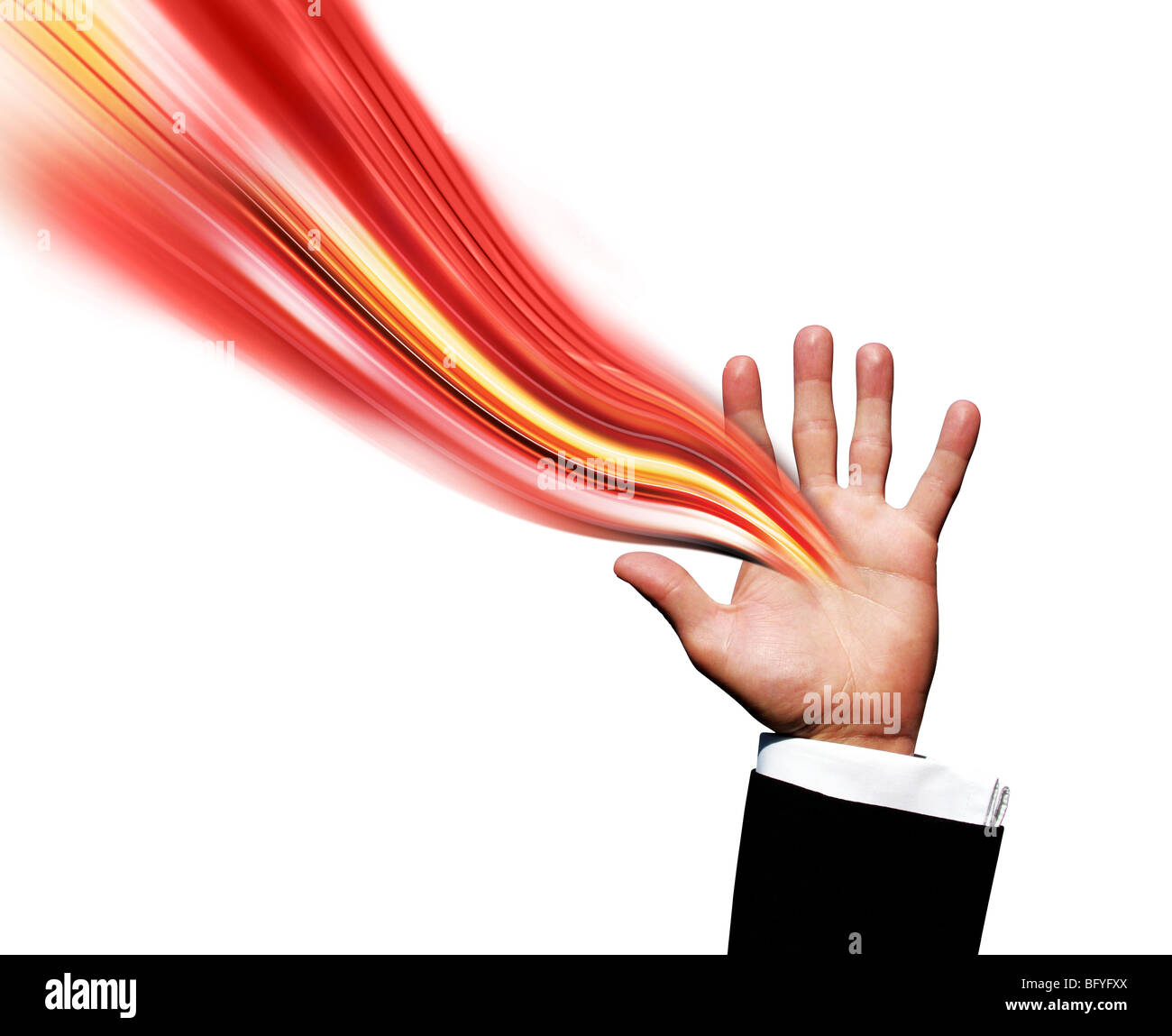 Code scan human arm hi-res stock photography and images - Alamy