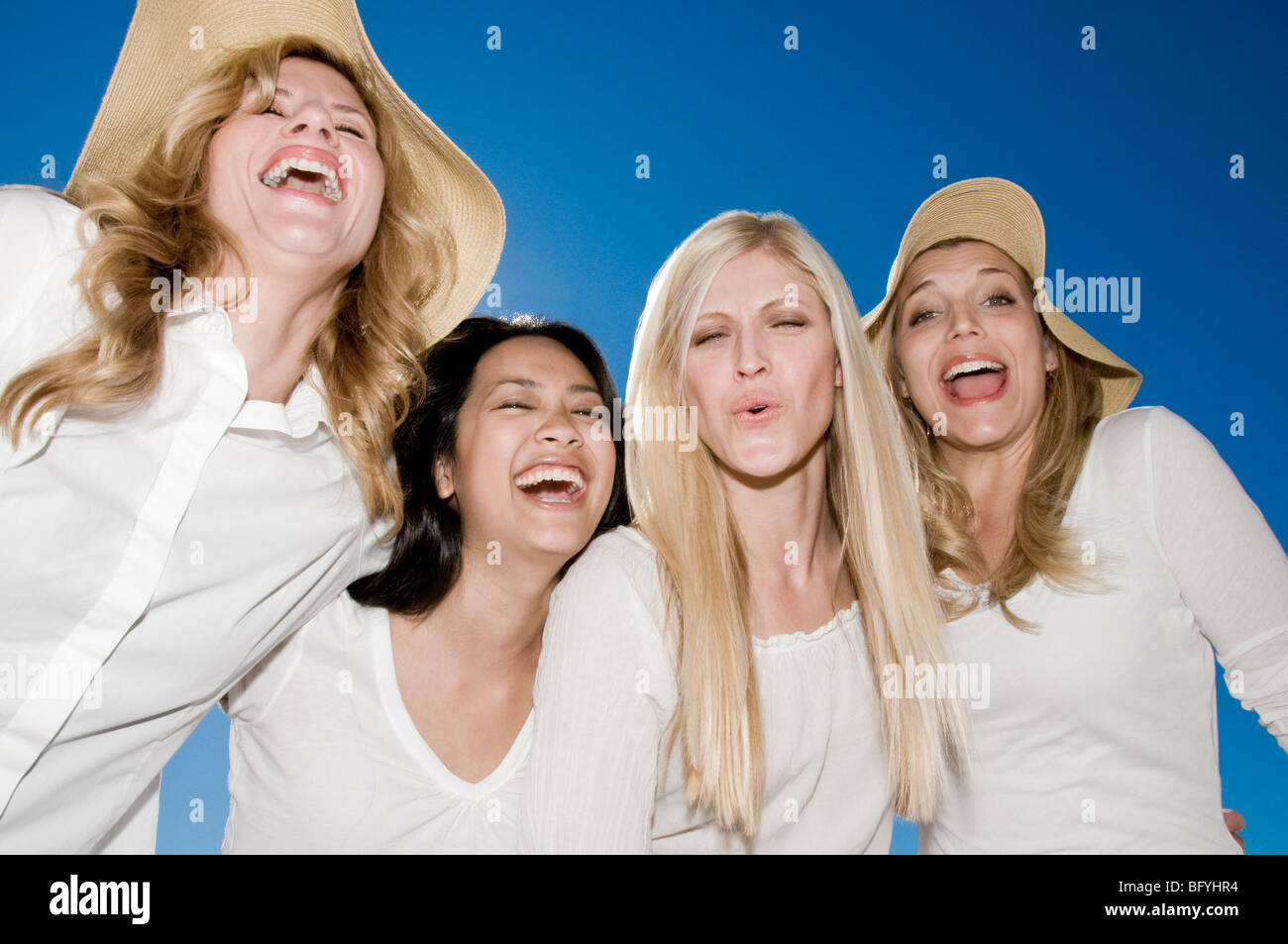 Laughing pacific islander woman hi-res stock photography and images - Alamy