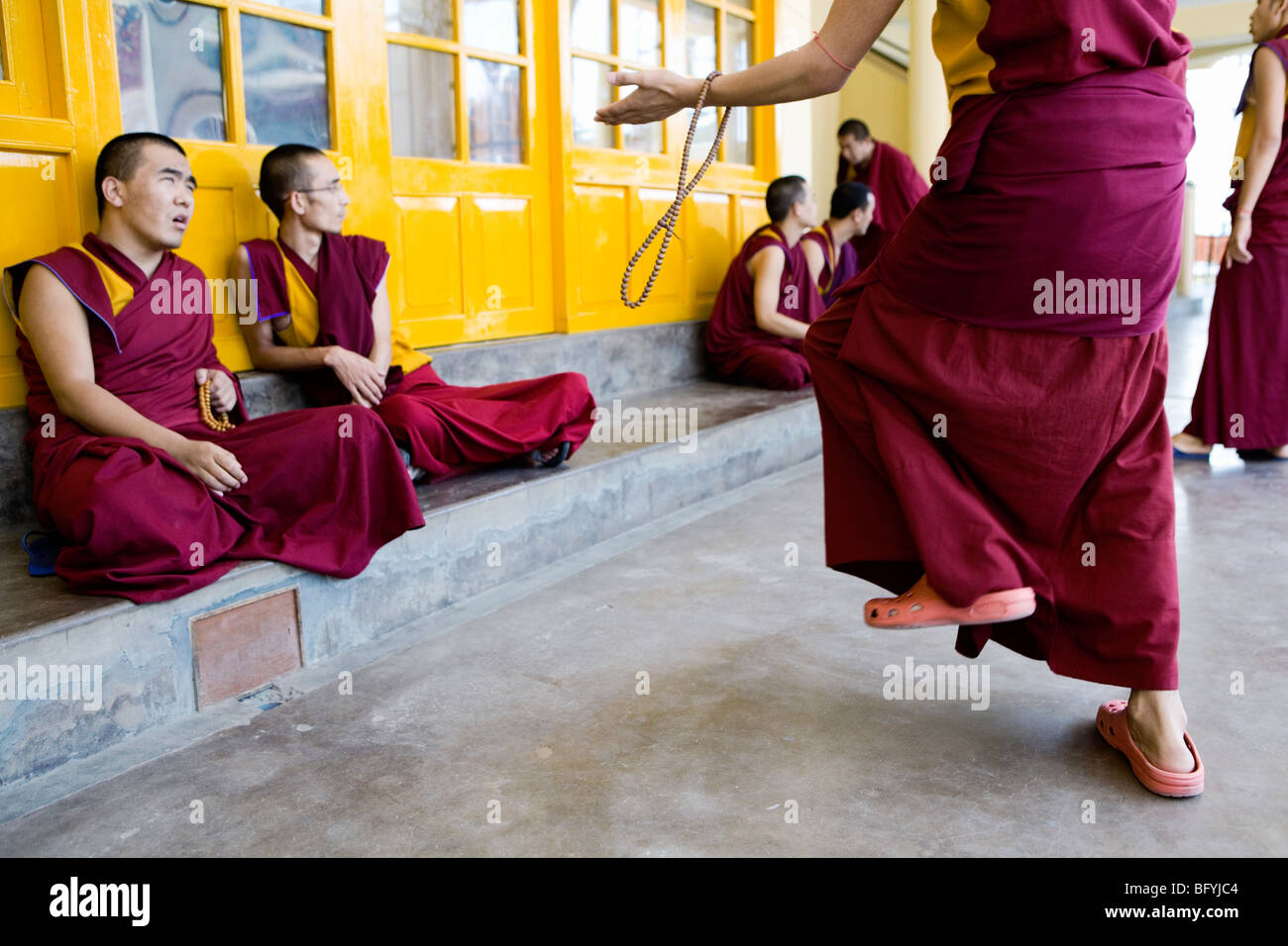 Dalai lama dharamsala monastery hi-res stock photography and images - Alamy