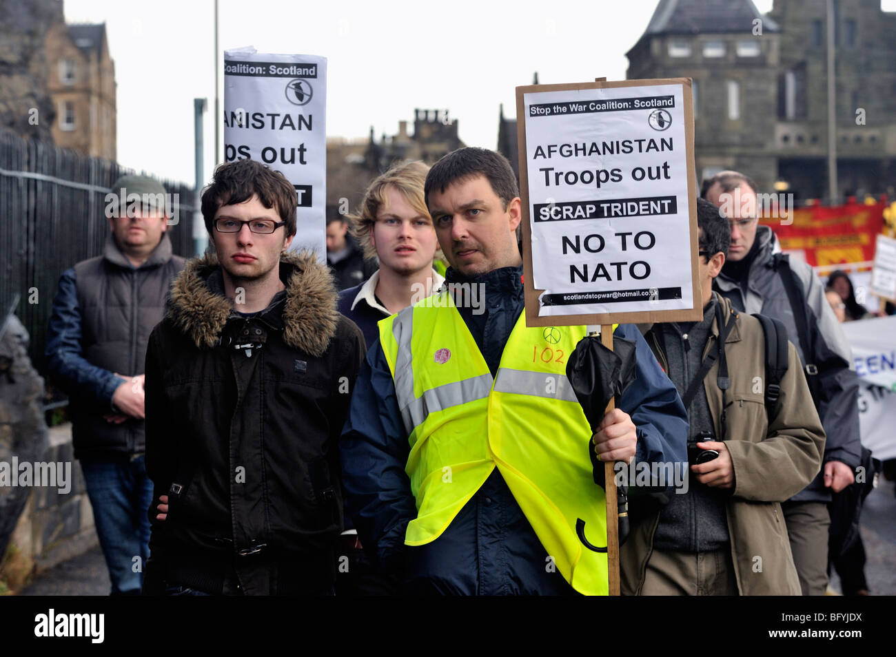 Stop the war protest Stock Photo - Alamy
