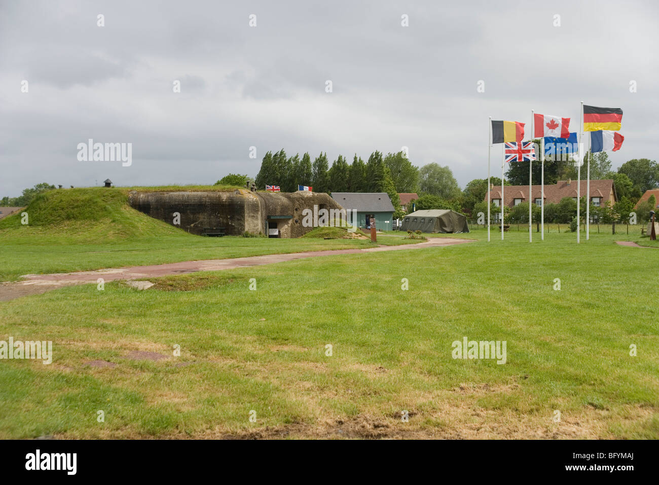 The Merville Battery, Normandy captured on D Day by Colonel Otway and ...