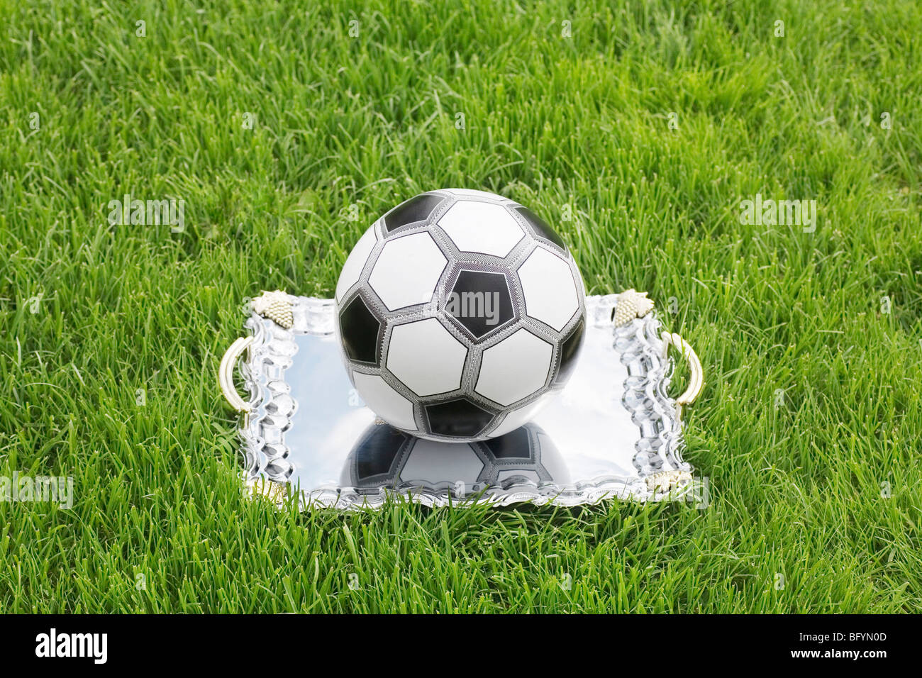 Silver ball trophy hi-res stock photography and images - Alamy