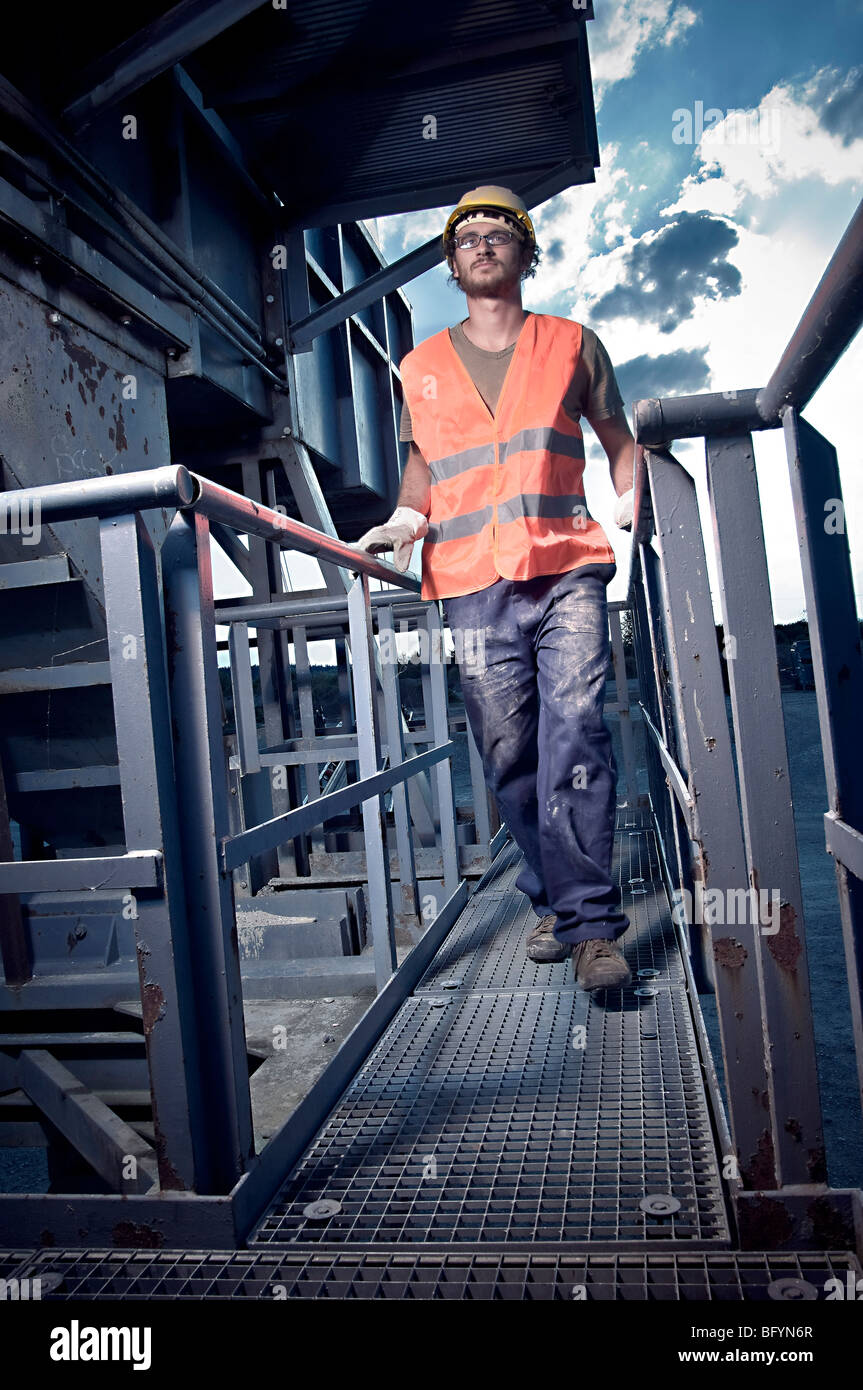 Construction worker full body hi-res stock photography and images - Alamy