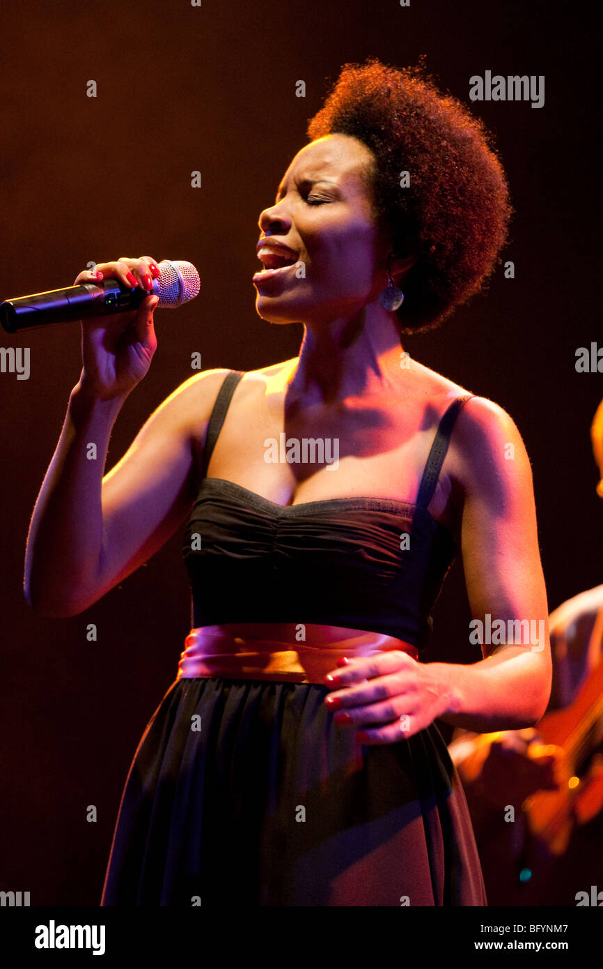 The Portuguese-Cape Verdean singer Maria de Lurdes Pina Assunção aka ...