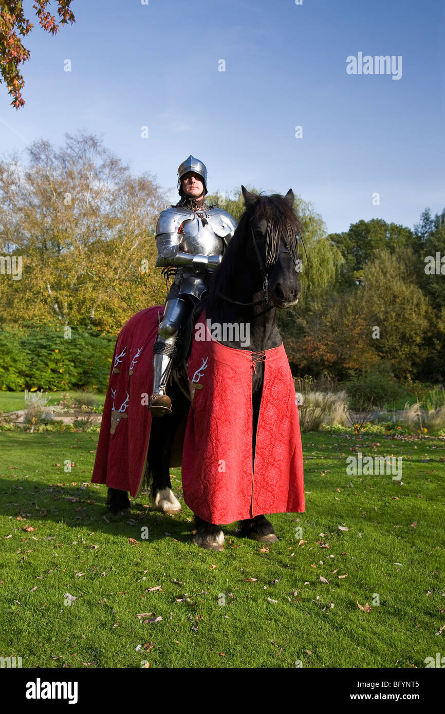 Medieval coat of arms english knight hi-res stock photography and ...
