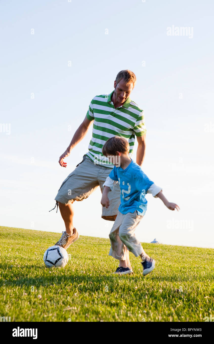 Sport football family fatherhood hi-res stock photography and images ...
