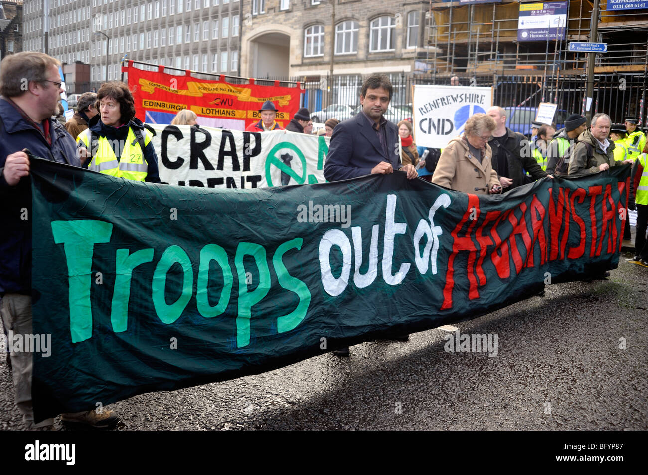 Stop the war protest Stock Photo - Alamy