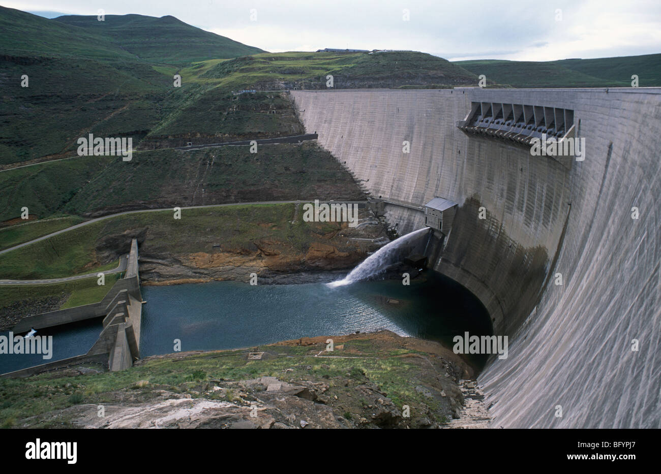 Katse Dam, Highlands Water Project, Lesotho Stock Photo - Alamy