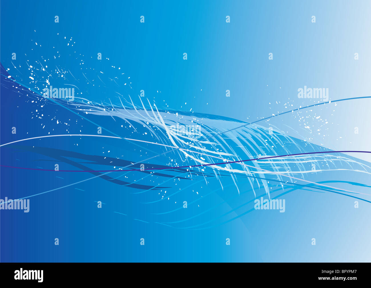 Vector Cool Waves. Abstract design water background Stock Photo - Alamy