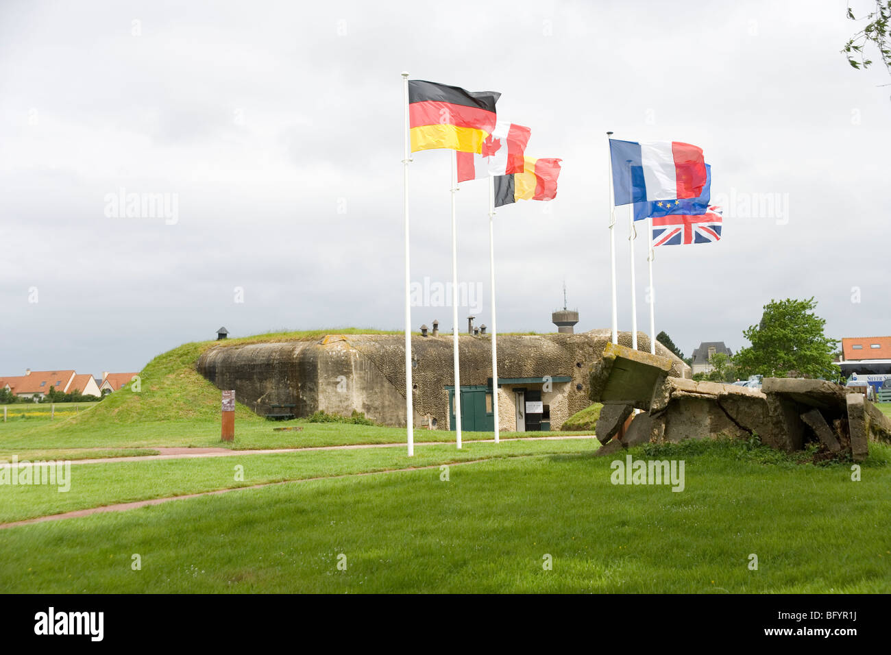 The Merville Battery, Normandy captured on D Day by Colonel Otway and ...