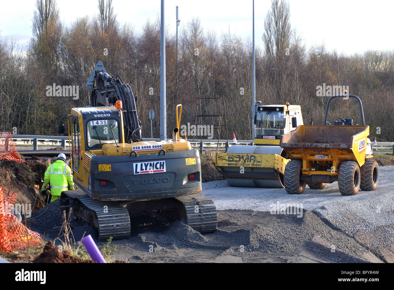 Motorway traffic management system hi-res stock photography and images ...