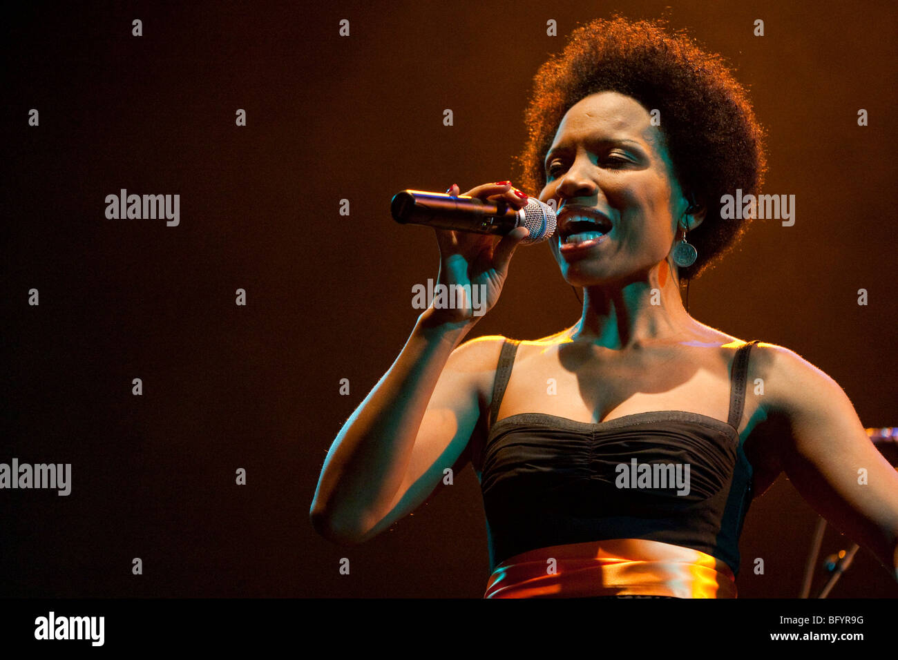 The Portuguese-Cape Verdean singer Maria de Lurdes Pina Assunção aka ...