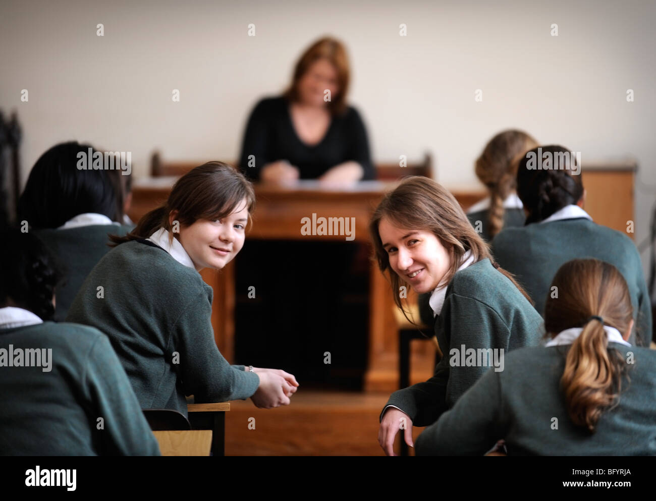 Cheltenham ladies' college uniform hi-res stock photography and images ...