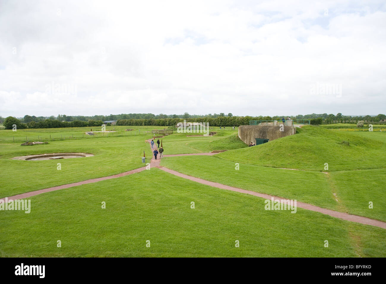 The Merville Battery, Normandy captured on D Day by Colonel Otway and ...