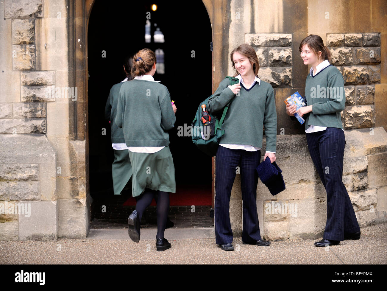 Girls at Cheltenham Ladies' College Gloucestershire UK Stock Photo - Alamy