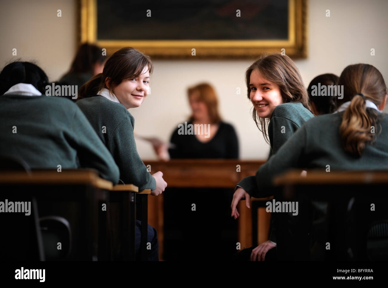 Cheltenham ladies' college uniform hi-res stock photography and images ...