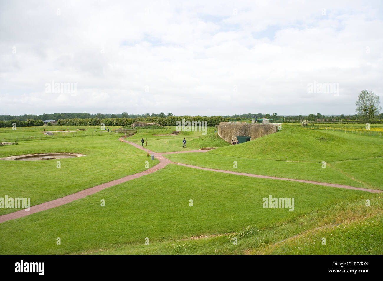The Merville Battery, Normandy captured on D Day by Colonel Otway and ...