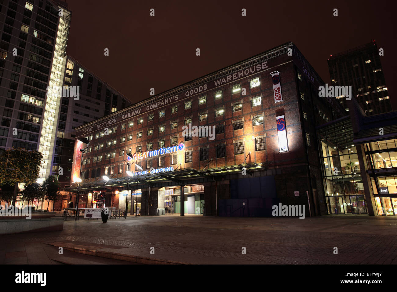 Great northern railway goods warehouse hi-res stock photography and ...