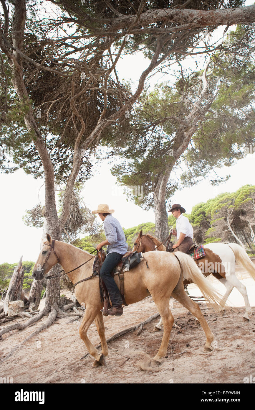 men riding horses Stock Photo - Alamy