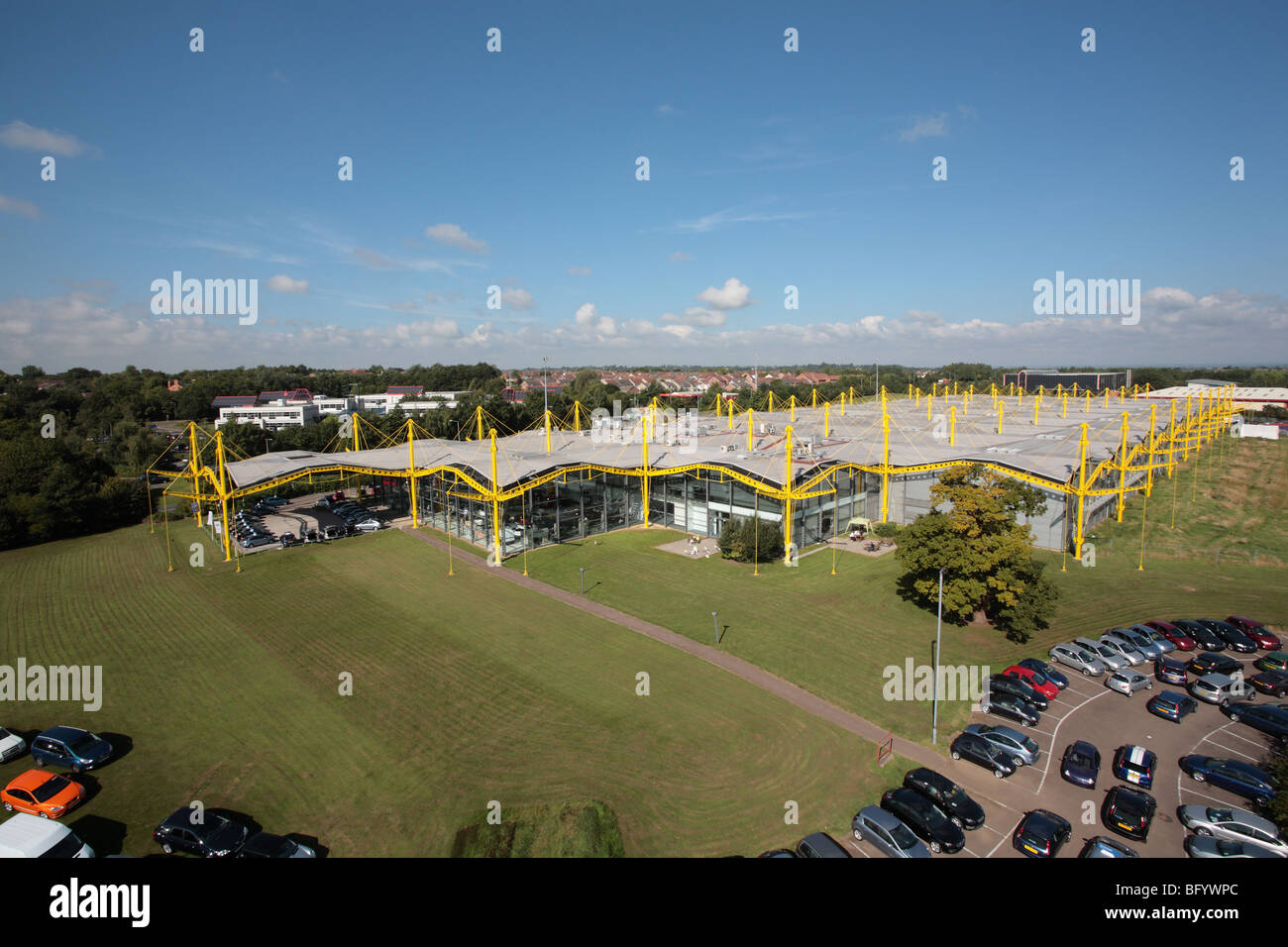 Spectrum Building, formerly the Renault Building, Swindon Stock Photo ...