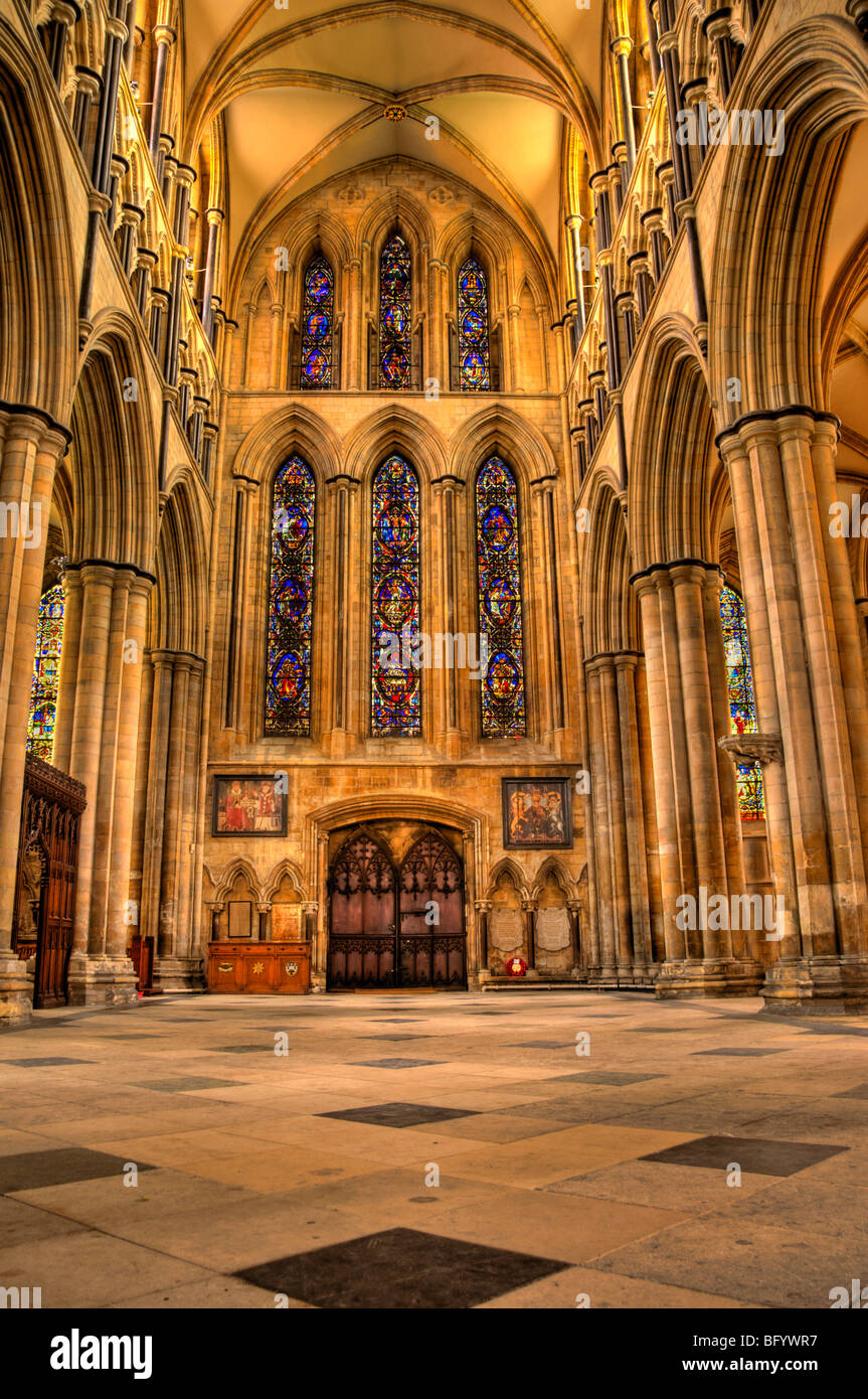 Beverley minster window hi-res stock photography and images - Alamy