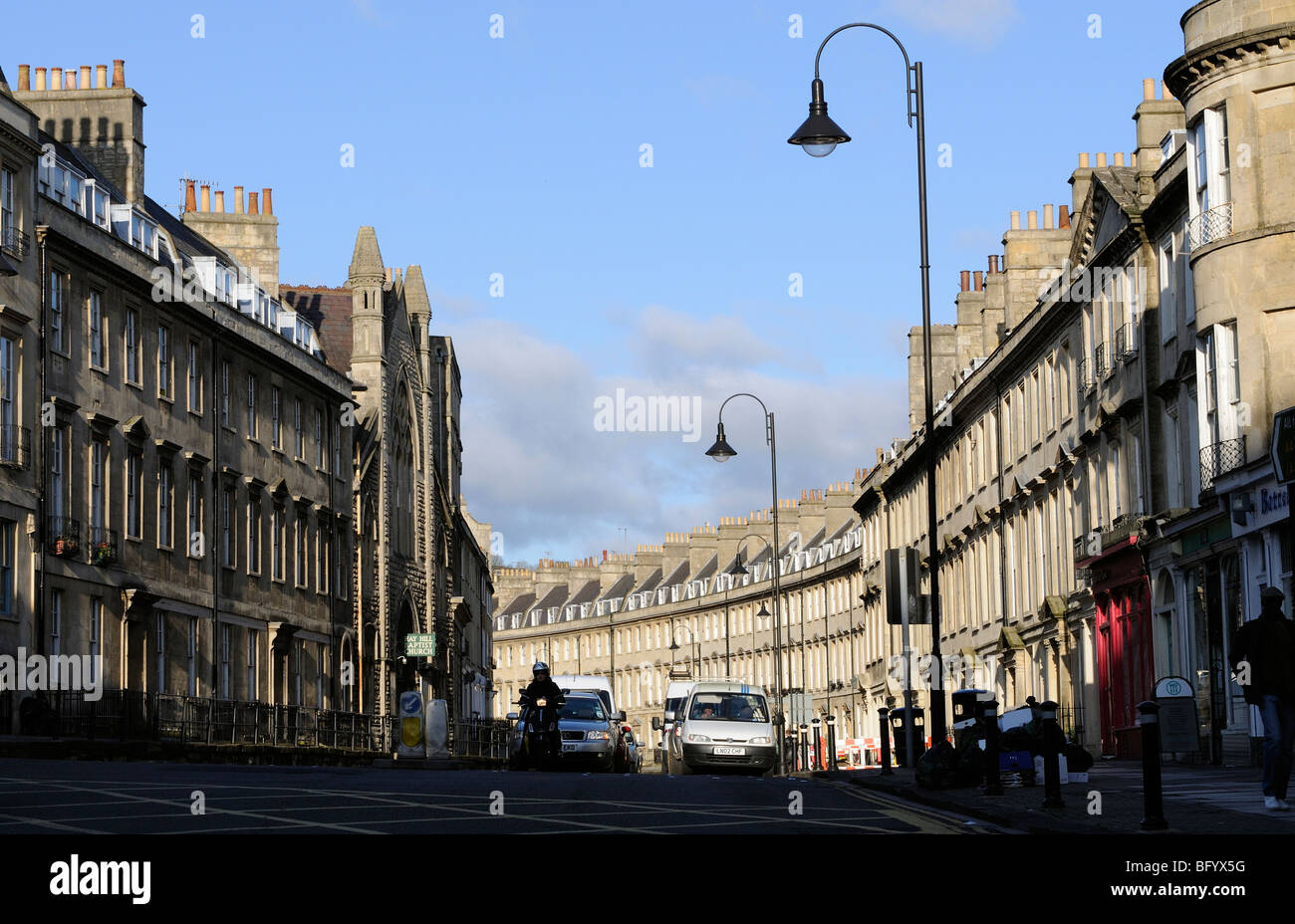 Bath Somerset England UK city centre Georgian style architecture ...