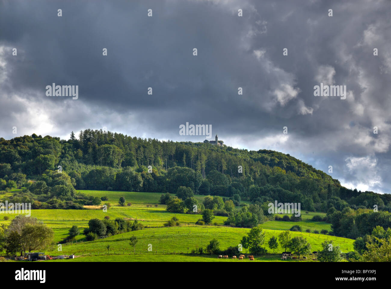 Teck Castle, Swabian Alb, Germany Stock Photo - Alamy