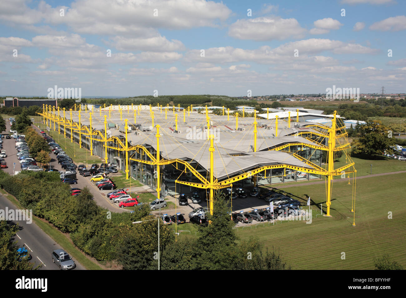 Spectrum Building, formerly the Renault Building, Swindon Stock Photo ...