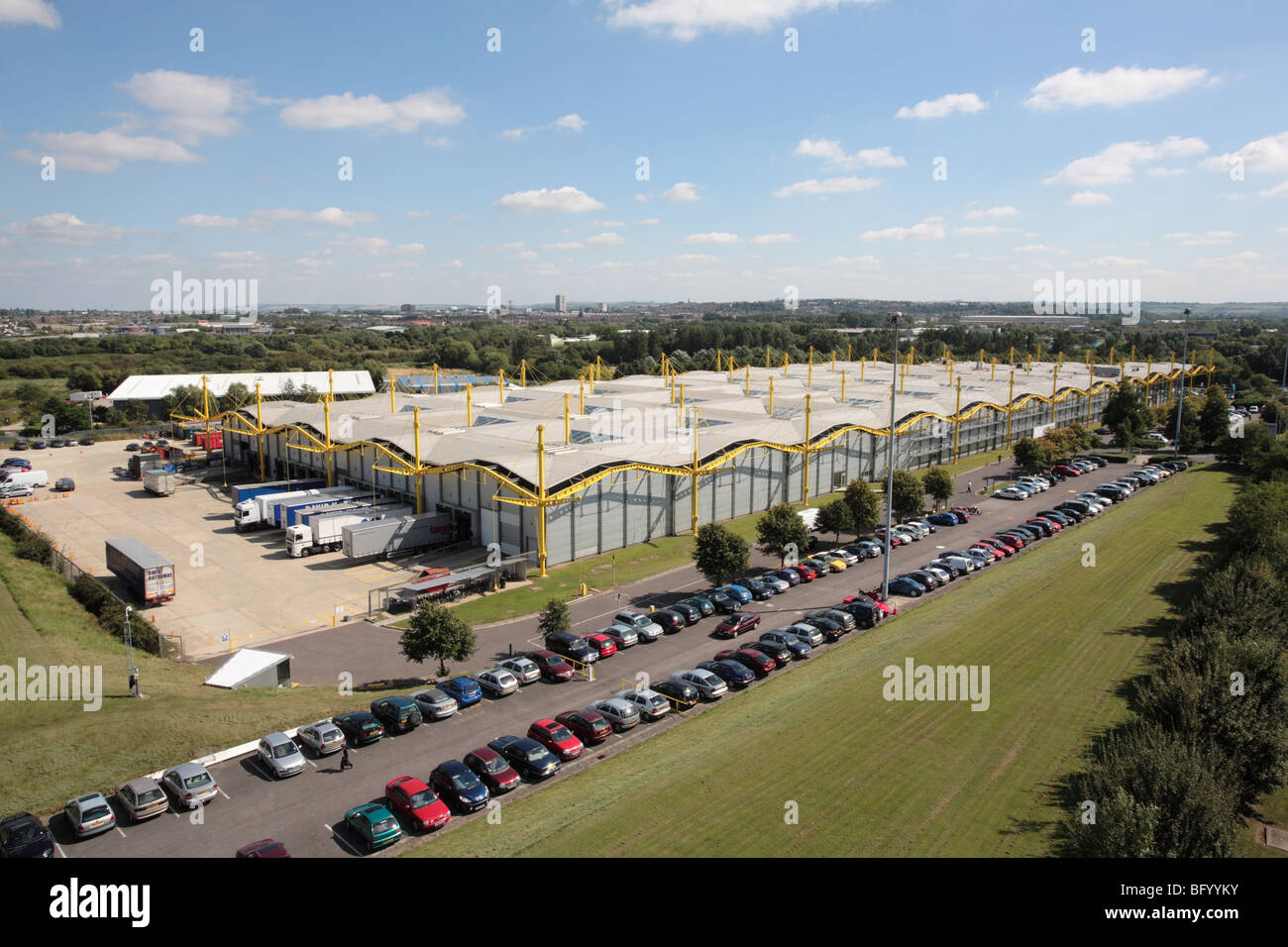Spectrum Building, formerly the Renault Building, Swindon Stock Photo ...