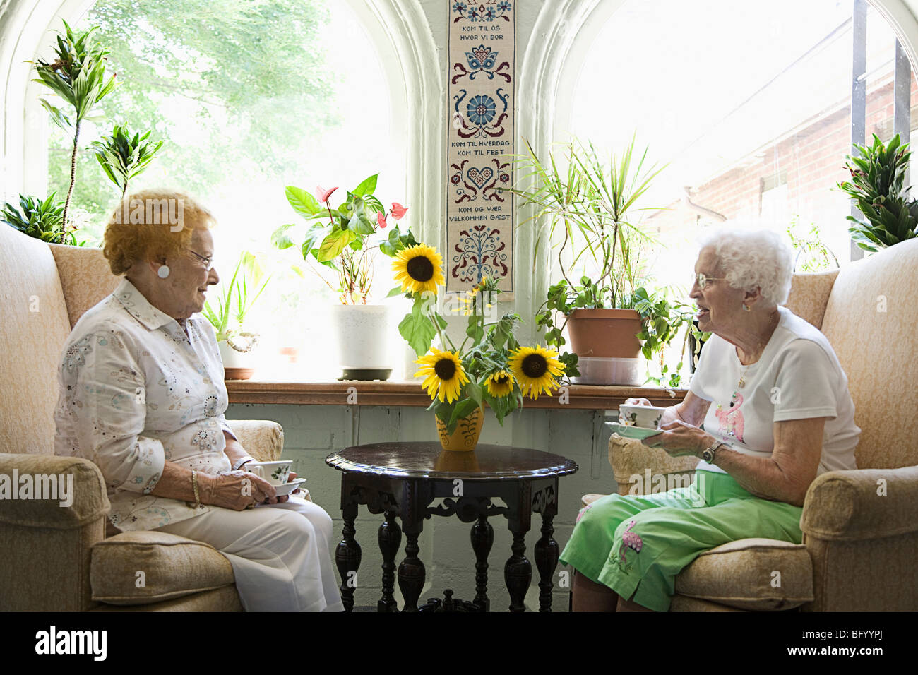 Mature ladies hi-res stock photography and images - Alamy