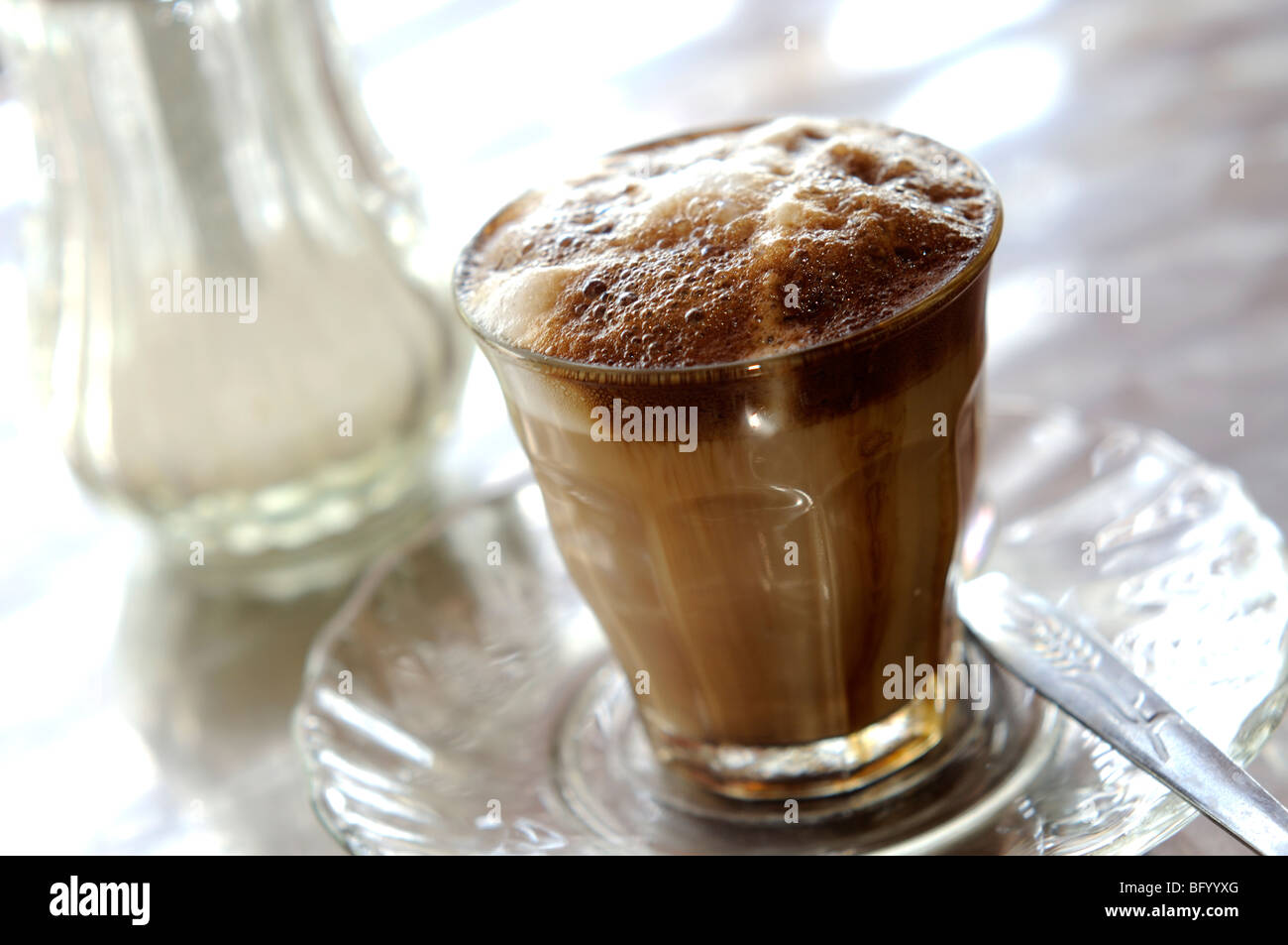 macchiato coffee, coffee shop, Haile Selassie Street, Piazza addis ...