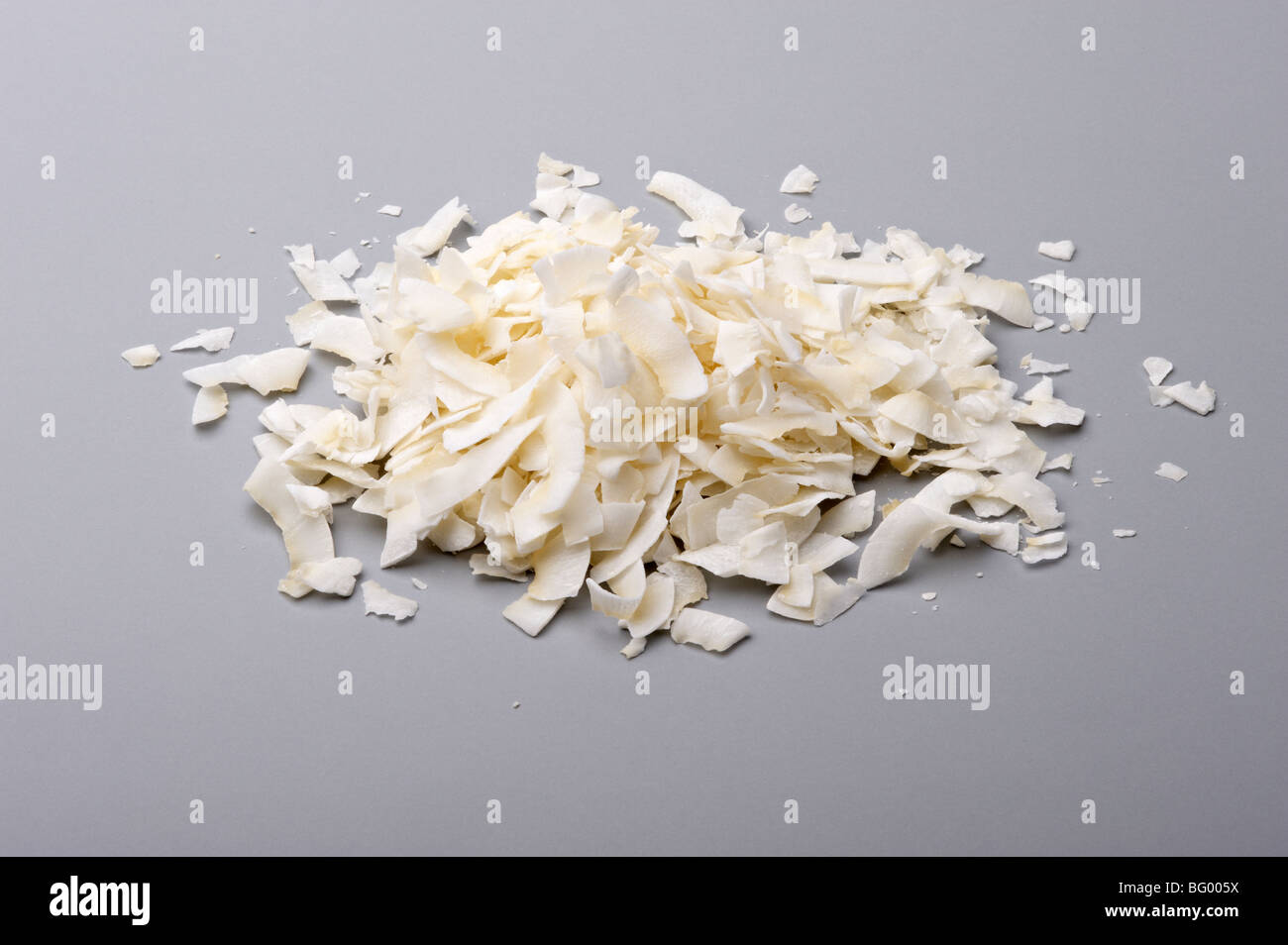 Dry coconut flakes Stock Photo - Alamy