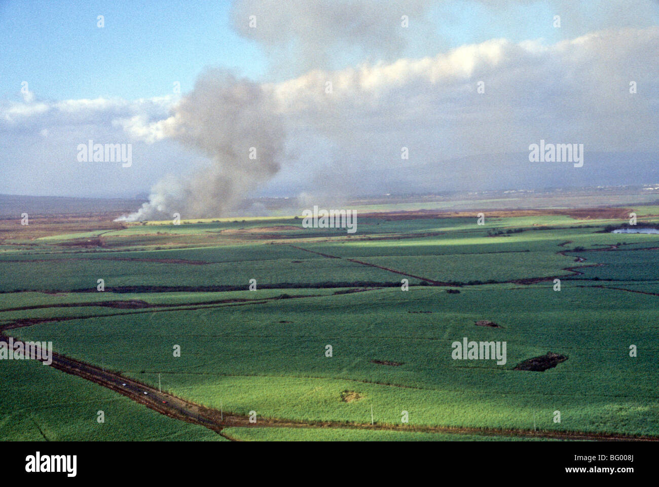 Volcano pollution aerial hi-res stock photography and images - Alamy
